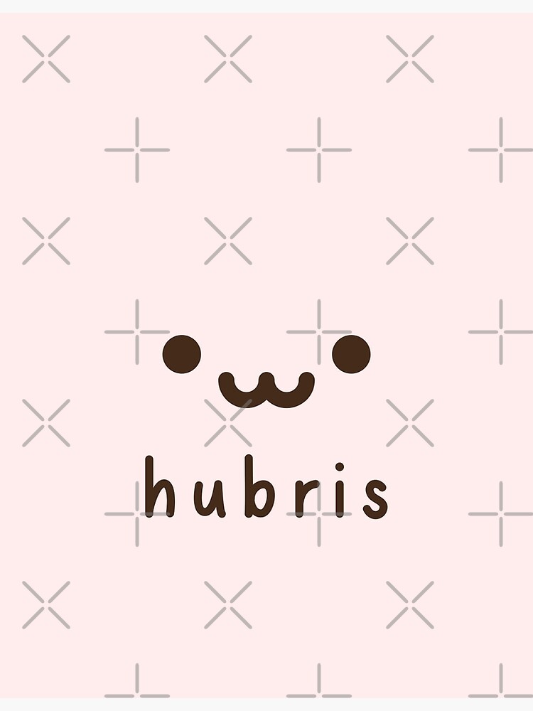 "hub uwu is" Poster for Sale by goblinbabe | Redbubble