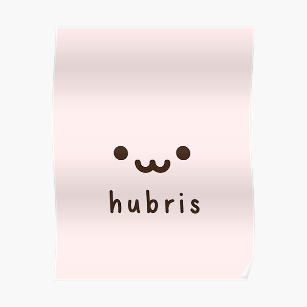 "hub uwu is" Poster for Sale by goblinbabe | Redbubble
