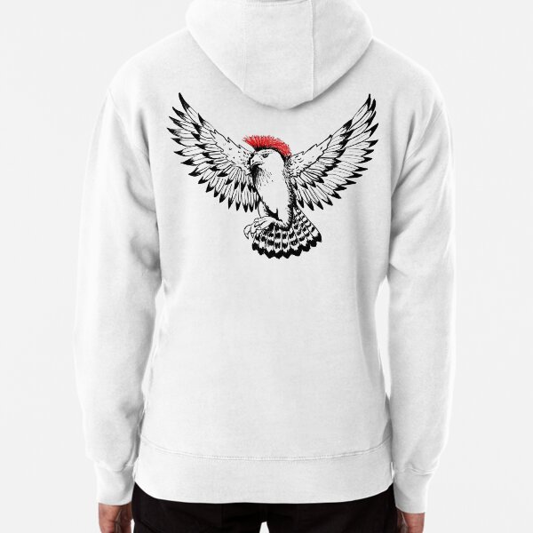 Sweat à capuche épais « Le tatouage de Cobra Kai Hawk », par popmonster ...