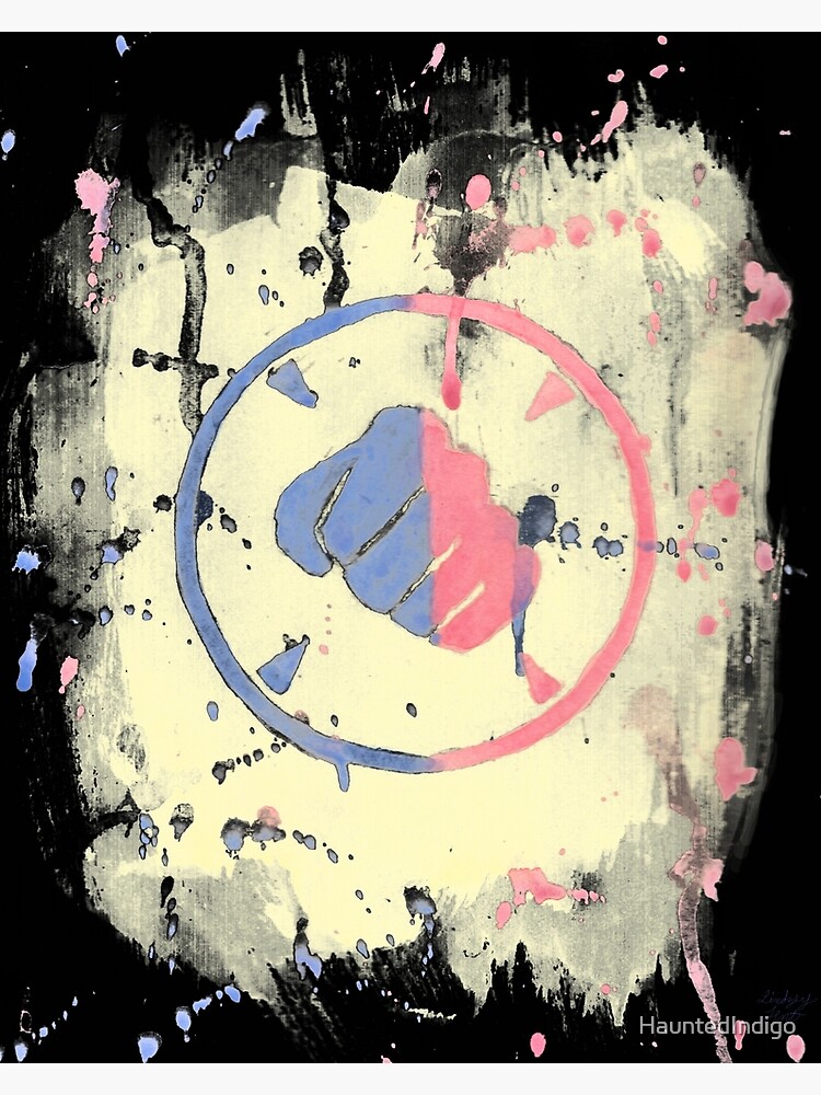 "Watercolor Heavy Weapons Guy logo in black" Photographic Print by ...