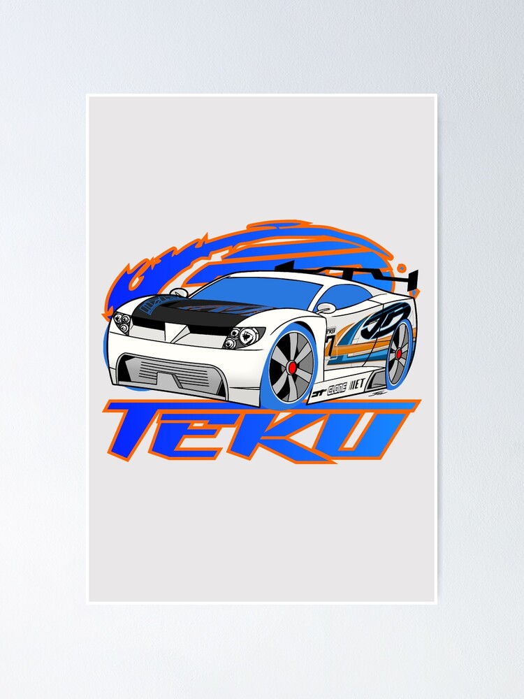 "AcceleRacers Power Rage" Poster by M1guel-M4rtinez | Redbubble