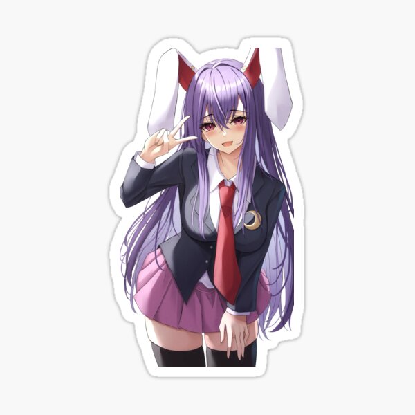 "Reisen Udongein Inaba, Touhou" Sticker for Sale by PioWear4You | Redbubble