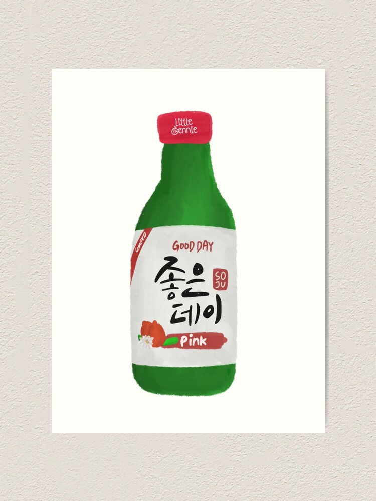 "Soju Sticker - Soju Korean Baverage" Art Print by nurlaily | Redbubble