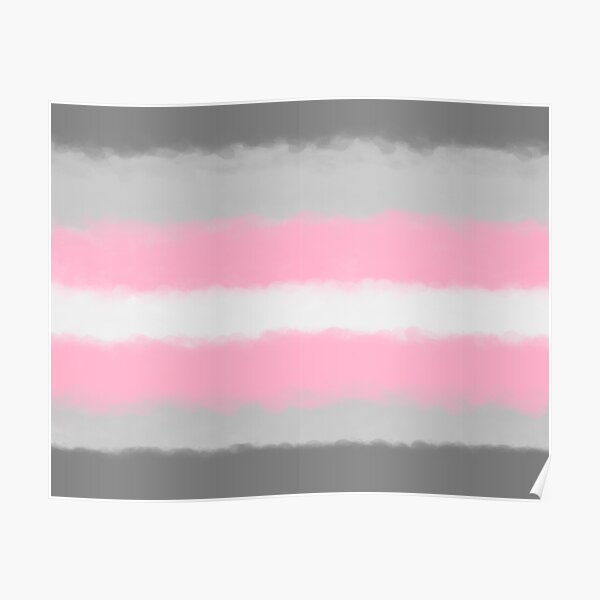 "Demigirl Pride Flag" Poster for Sale by LGBTCOTTAGE | Redbubble