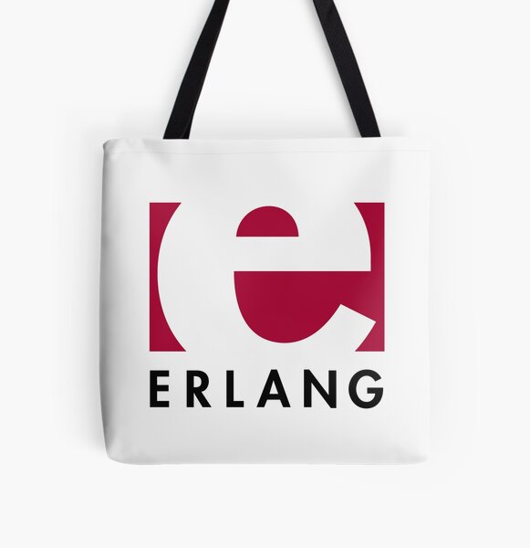 "Erlang programming language logo" Tote Bag by UnitShifter | Redbubble