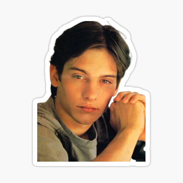 "Tobey Maguire" Sticker by inspiredtiger | Redbubble