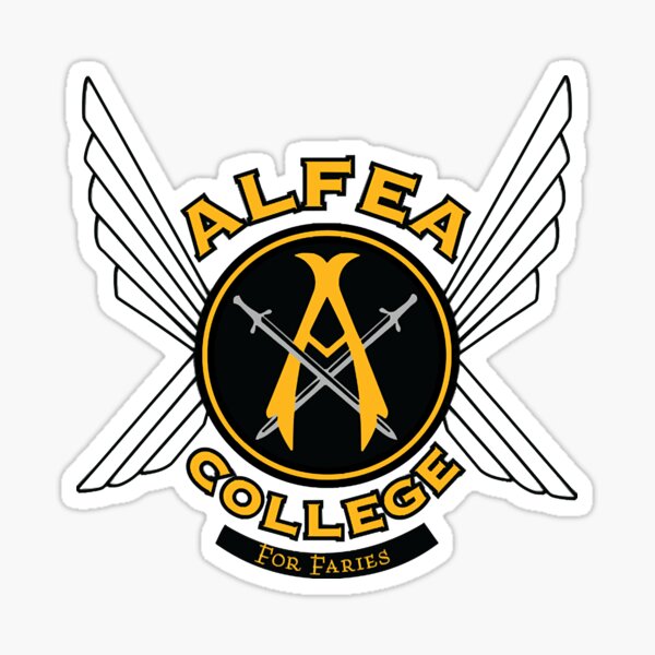 "Alfea College " Sticker for Sale by 8JNDA9a | Redbubble