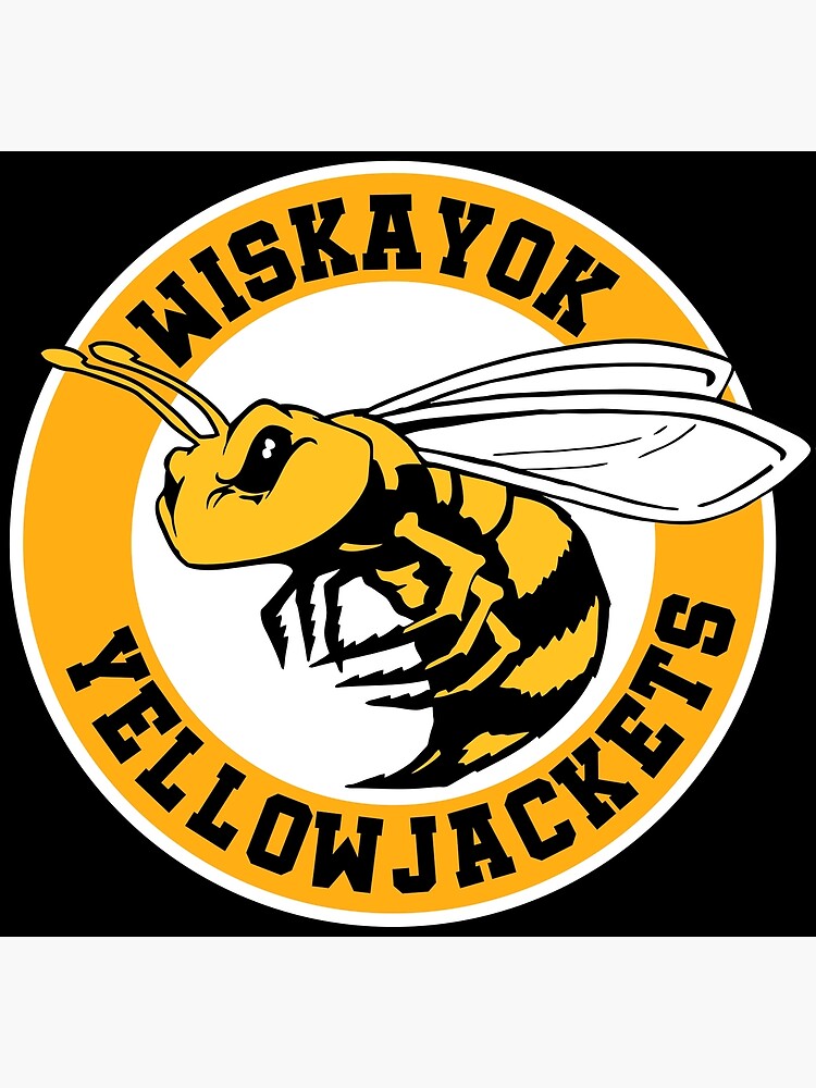 "Yellowjackets Mascot Logo" Poster for Sale by ThomasKadmon | Redbubble