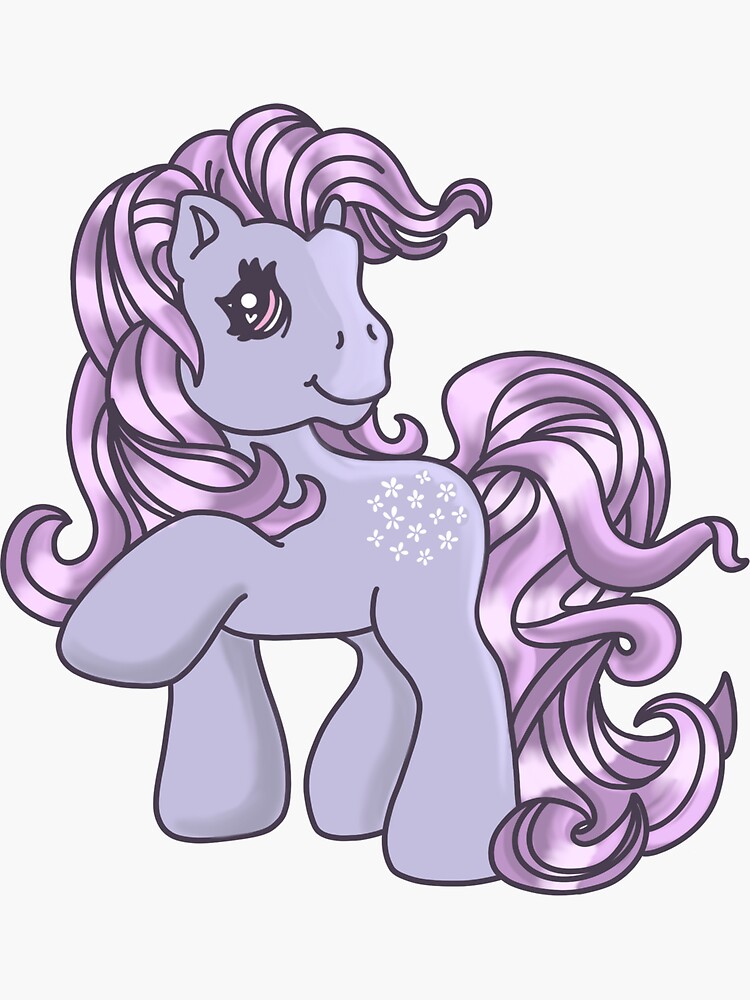 "My little pony purple g3 vintage 80s 90s" Sticker for Sale by ...