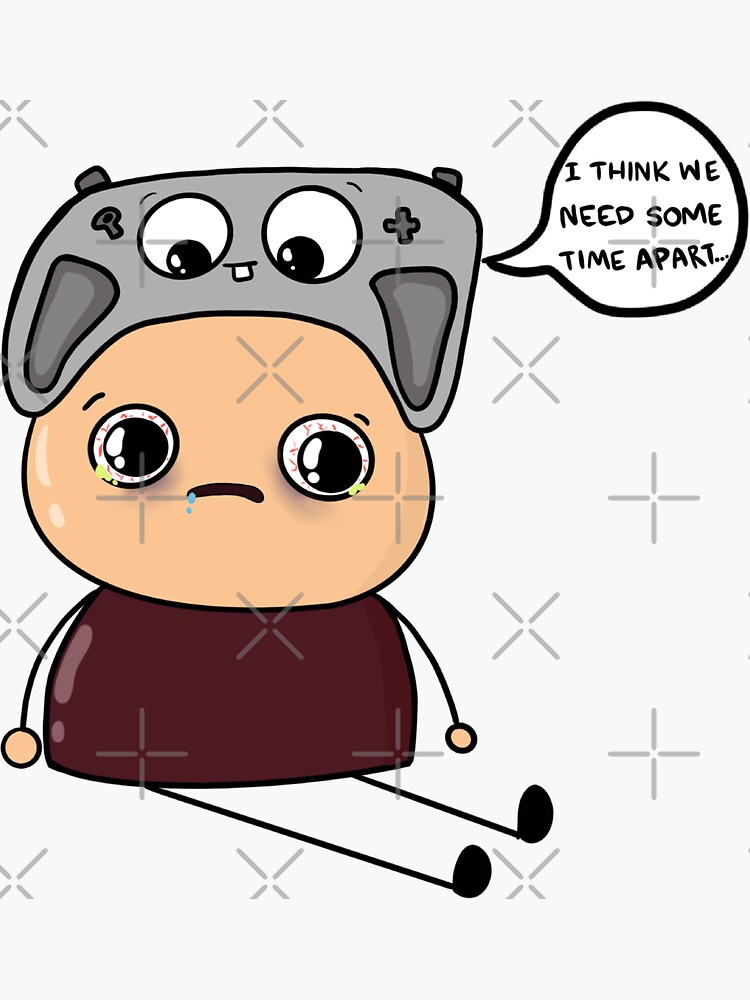 "Addicted Gamer " Sticker for Sale by Igirlox | Redbubble