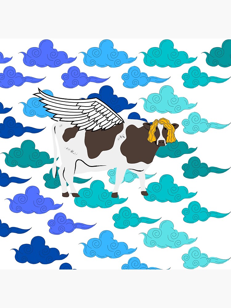 Póster «Bob's Burgers Moolisa Vaca Sagrada Nubes Fan Art» de ...