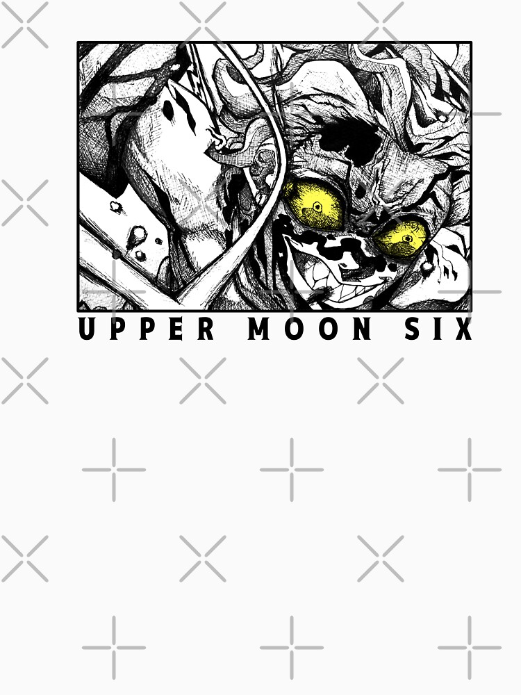 "Gyutaro Upper Moon Six" T-shirt for Sale by Reasca | Redbubble ...