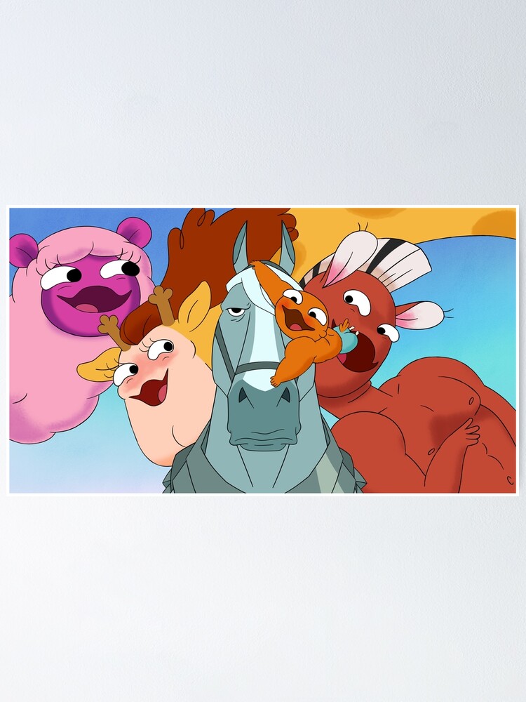 "Cute Centaur world " Poster for Sale by Jazzfoxxart | Redbubble