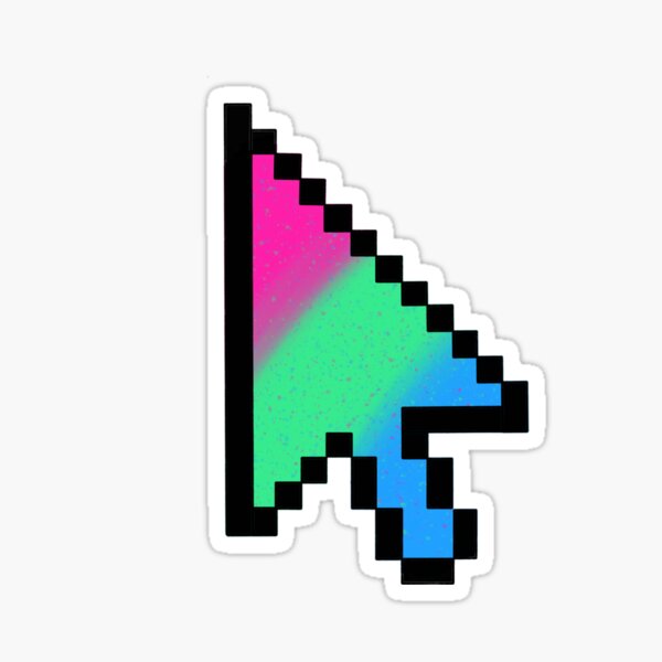 "Polysexual Pride Computer Cursor" Sticker for Sale by brookelpetefish ...