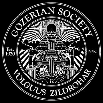 "Gozerian Society" Sticker for Sale by Anthonyan589 | Redbubble