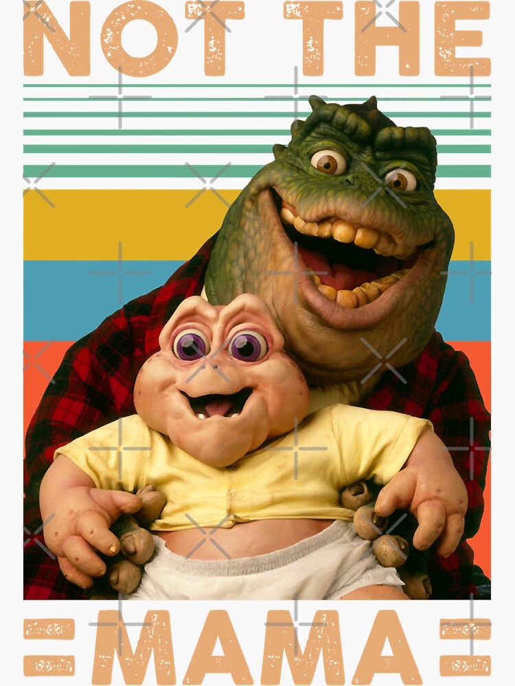 Pegatina «Impresionante personaje de Baby Sinclair amado por todos ...