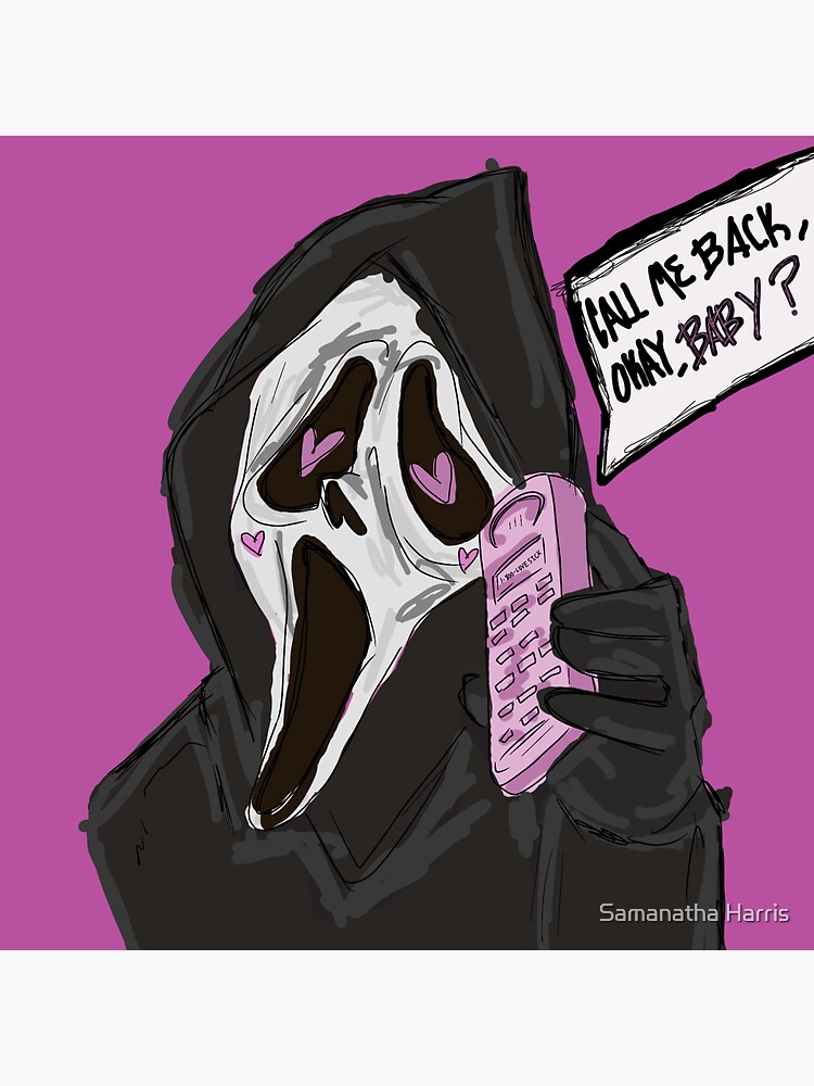 "Call me baby" Sticker for Sale by starrysamanatha | Redbubble
