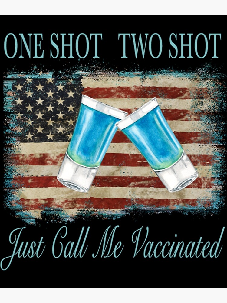 "one shot two shot " Poster for Sale by 7VTGDesignerZ | Redbubble