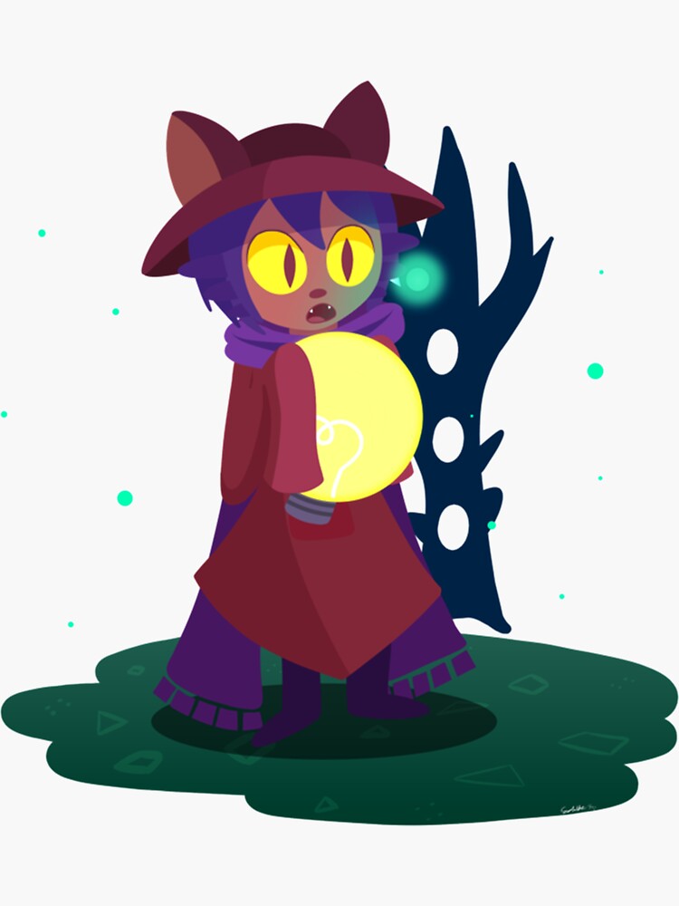 "Oneshot Niko In Glen " Sticker for Sale by 7VTGDesignerZ | Redbubble