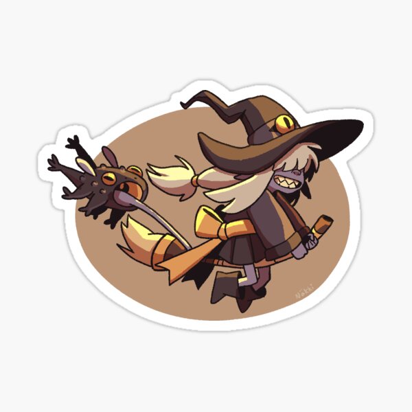 "A froggy witch being mischievous " Sticker for Sale by TolArtBoy ...