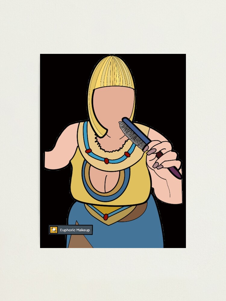 "Trisha Paytas King Tut Donkey TikTok Meme Sticker" Photographic Print ...