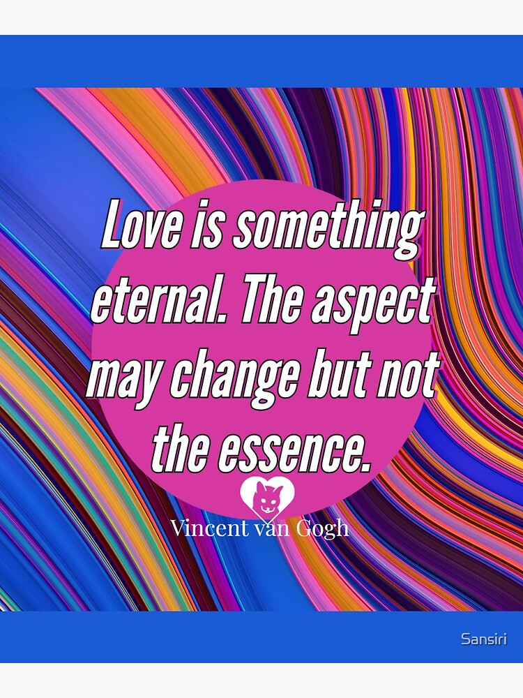 Love Is Something Eternal Poster For Sale By Sansiri Redbubble