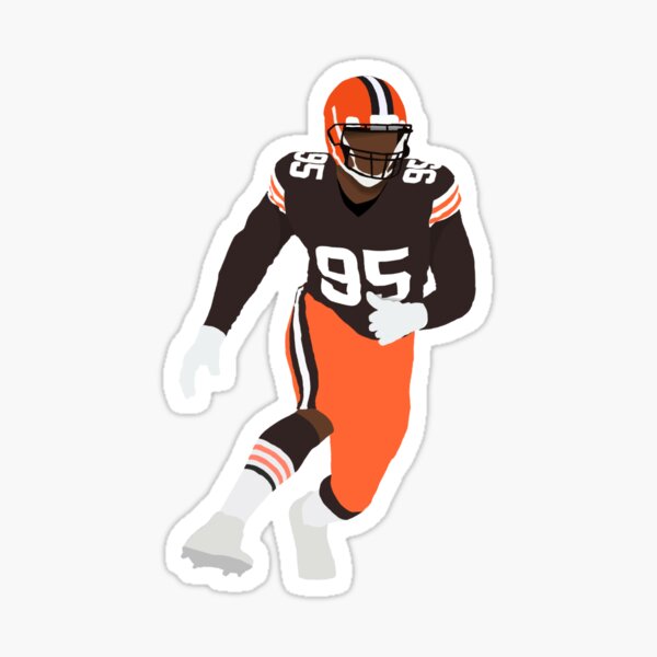 "Myles Garrett" Sticker for Sale by McChikkin | Redbubble
