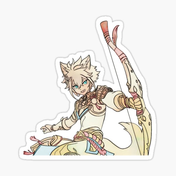 "Genshin Impact Gorou" Sticker for Sale by James-or-not | Redbubble