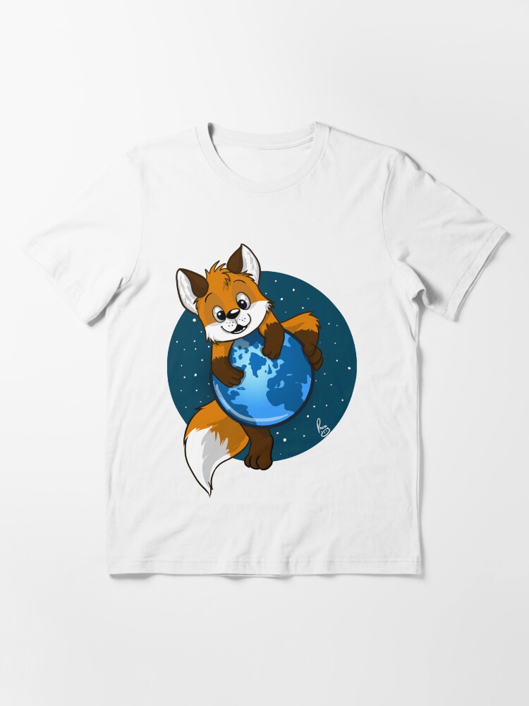 "Cute Firefox" T-shirt for Sale by pandapaco | Redbubble | firefox t ...