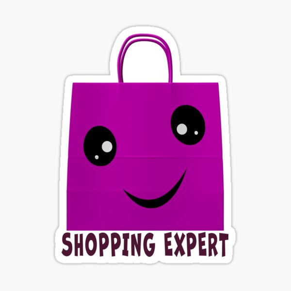 "SHOPPING EXPERT" Sticker by NEURONET | Redbubble