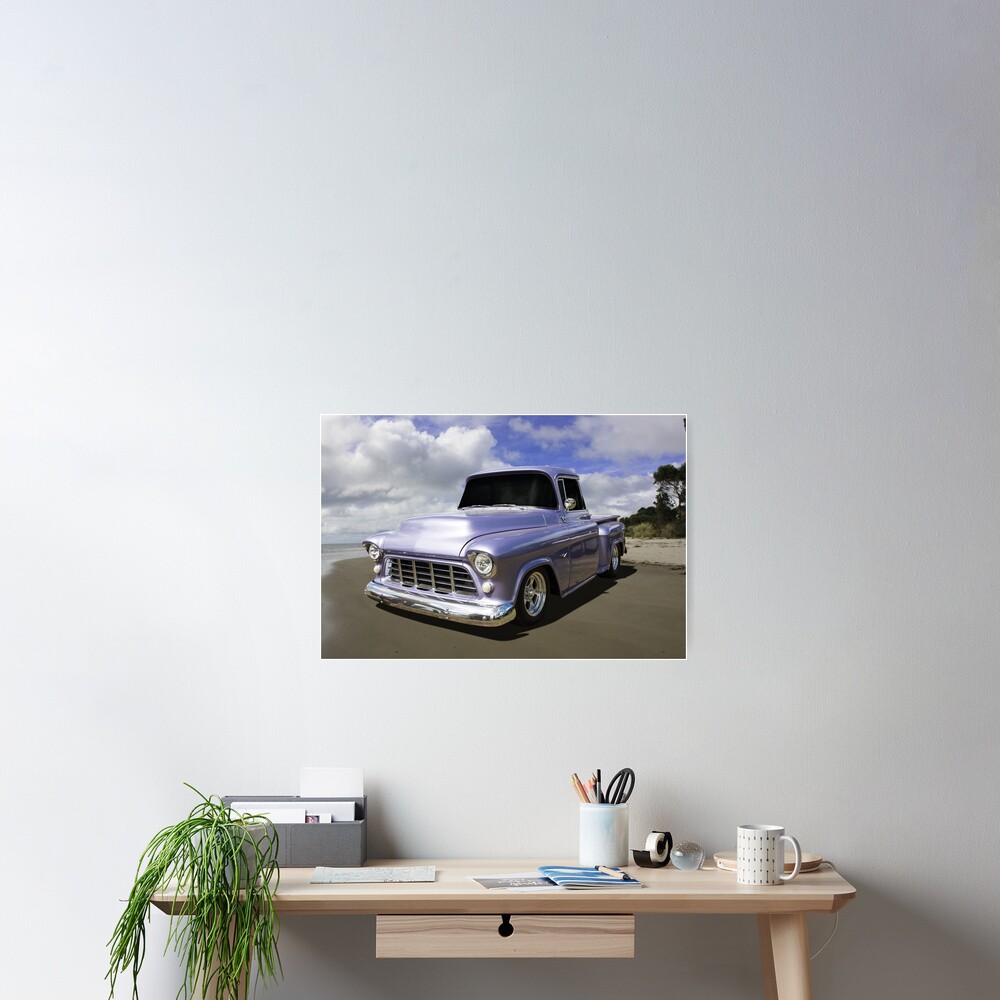 "Chevy Stepside Pickup" Poster by cars | Redbubble