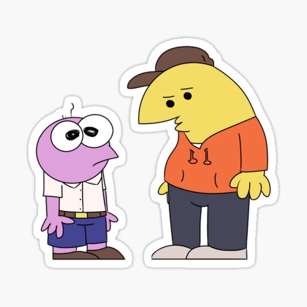 "Smiling friends Pim" Sticker for Sale by LMCREATORS | Redbubble