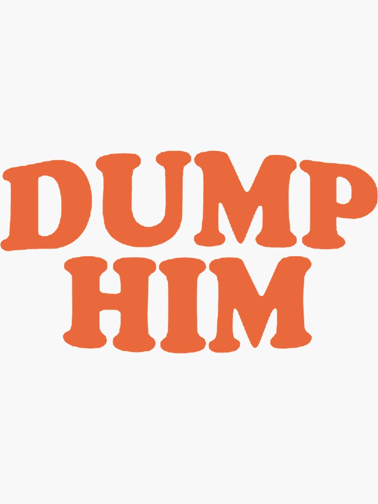 "Britney Spears - DUMP HIM " Sticker for Sale by dandyrions | Redbubble