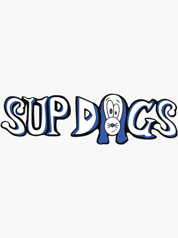 "ECU Sup Dogs Sticker" Sticker by SeanZintl | Redbubble