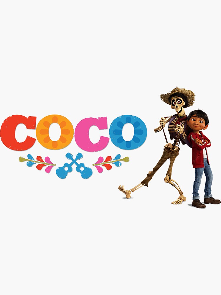 "coco cartoon" Sticker for Sale by Maysepans | Redbubble