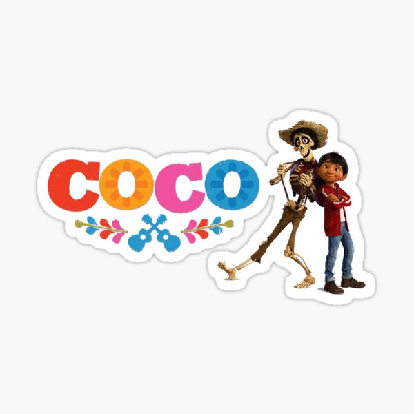 "coco cartoon" Sticker for Sale by Maysepans | Redbubble
