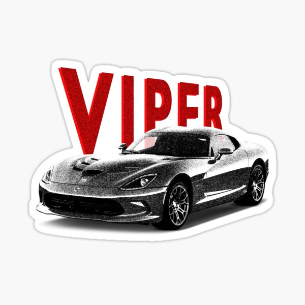 Dodge Viper Stickers | Redbubble