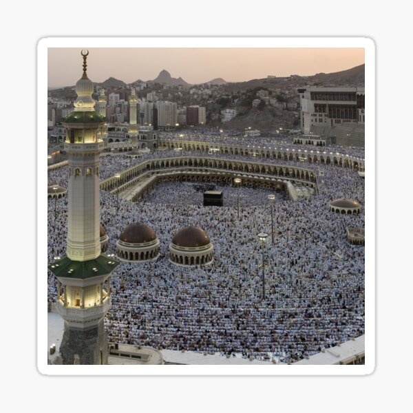 "beautiful mecca saudi arabia" Sticker for Sale by artesmoveris | Redbubble