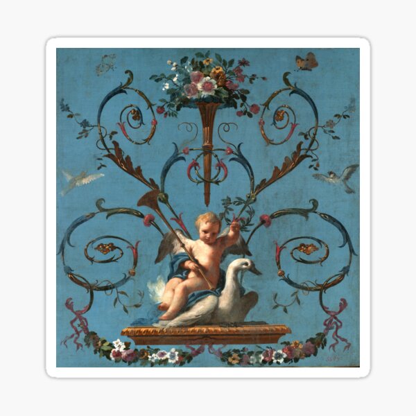 "Allegory of Fame" Sticker by Onodera | Redbubble
