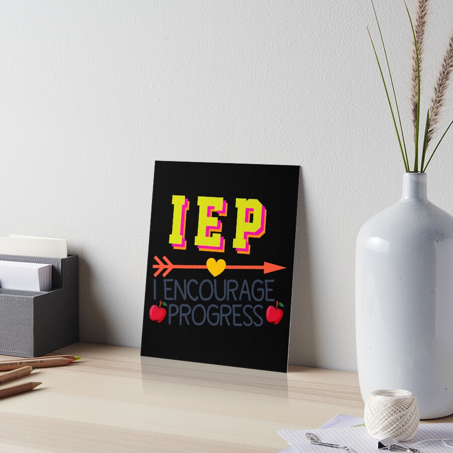 "funny teacher IEP i encourage progress cool teacher gifts ideas" Art ...