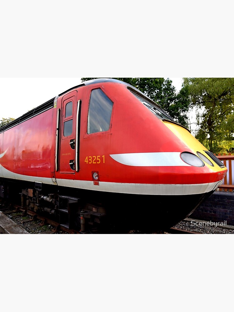 "HST Power car 43251" Poster for Sale by Scenebyrail | Redbubble