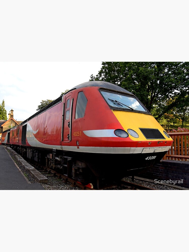 "HST Power car 43251" Poster for Sale by Scenebyrail | Redbubble