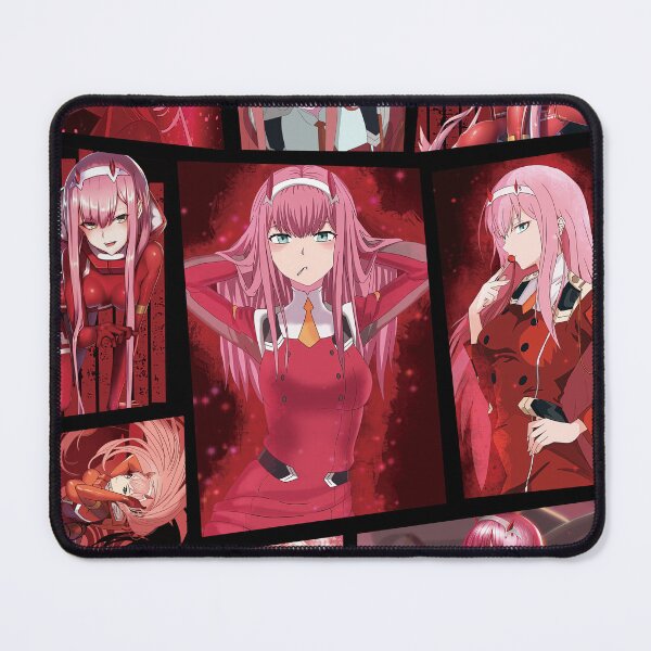 "DARLING in the FRANXX 002 Anime Girl Zero Two" Mouse Pad for Sale by ...