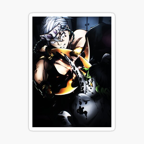 "Tengen Uzui Gyutaro " Sticker for Sale by AnimeScenery | Redbubble