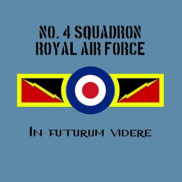 "No. 4 Squadron RAF" Poster for Sale by wordwidesymbols | Redbubble