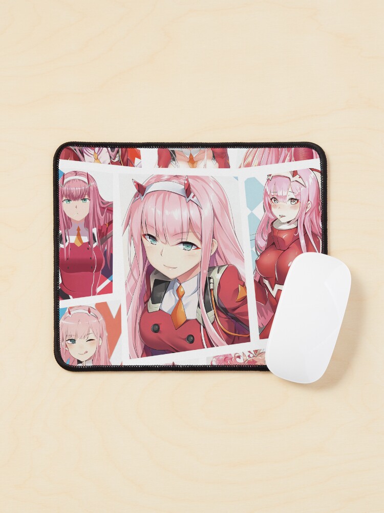 "DARLING in the FRANXX 002 Anime Girl Zero Two" Mouse Pad for Sale by ...