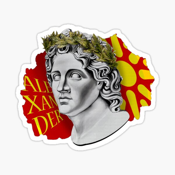 "Alexander The Great" Sticker by Hannastore7 | Redbubble