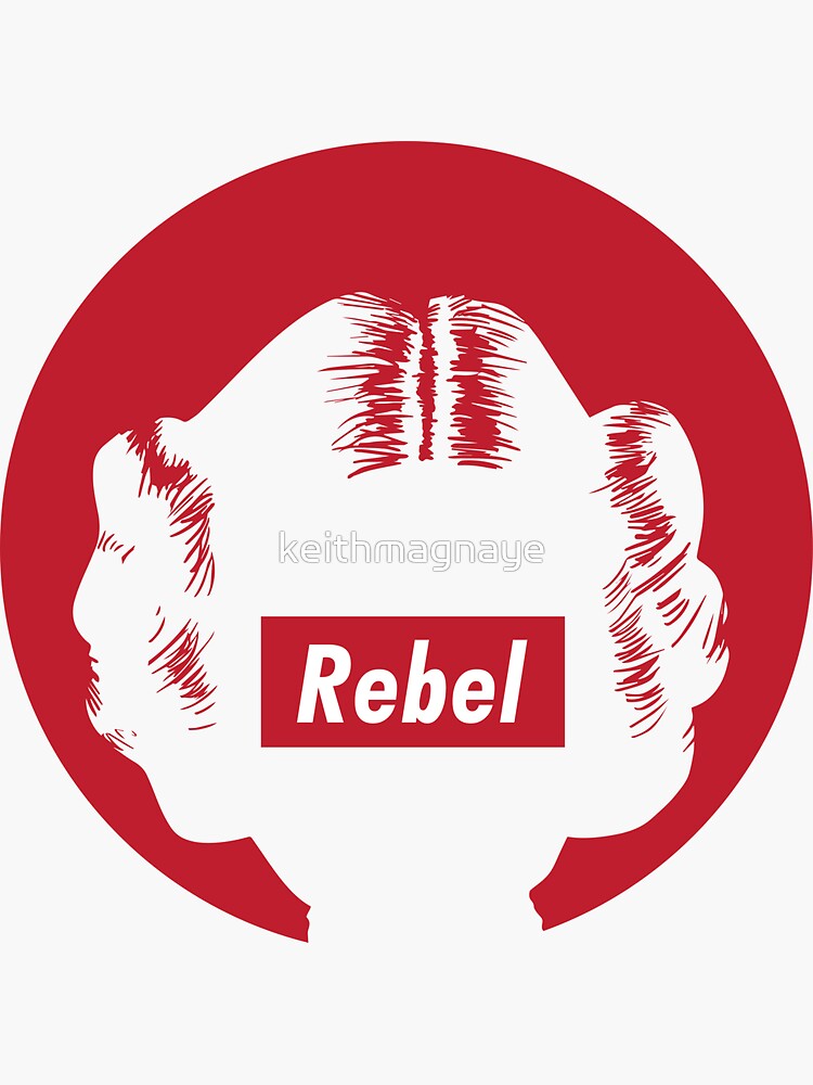 "Rebel" Sticker for Sale by keithmagnaye | Redbubble