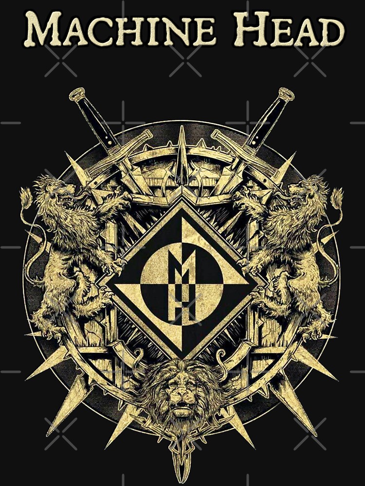 "Machine Head, Logo, "Bloodstone & Diamonds"" T-shirt for Sale by feria ...