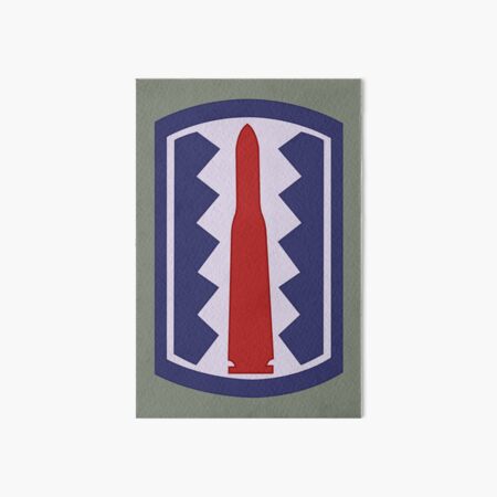 "197th Infantry Brigade "Sledgehammer" (United States Army)" Art Board ...